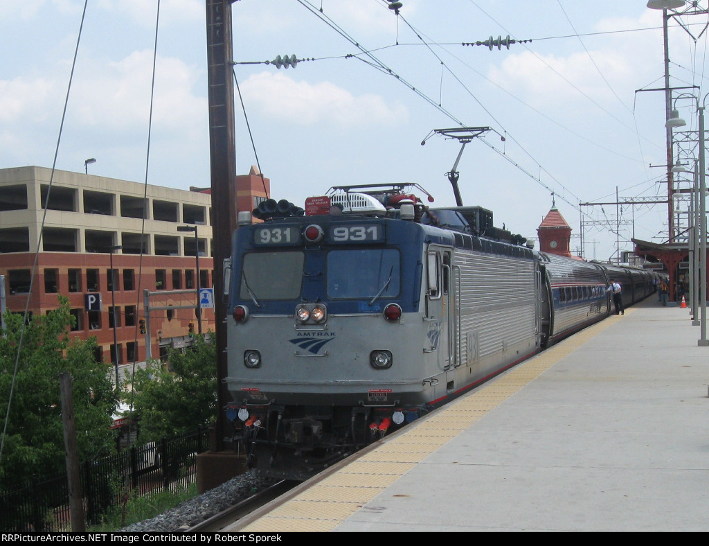 Amtrak Northeast Regional - AEM-7 931